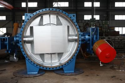 China counter weight type hydraulic control slowly closed check butterfly valve  for turbine inlet valve for sale