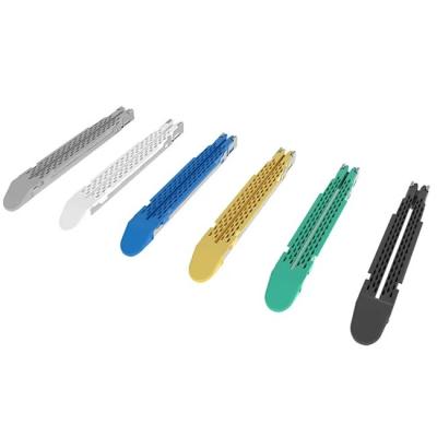 Cina Tasto rotativo liscio Tagliatore lineare usa e getta Stapler Cartuccia a punta curva in vendita