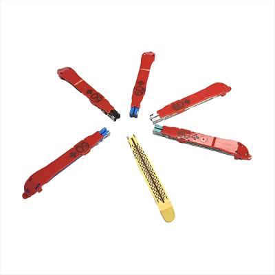 中国 German Titanium Nails Endoscopic Linear Stapler Cartridge With Drop-Shaped Nail Anvil 販売のため