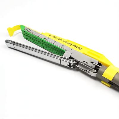 China 45 mm wegwerplineaire snijmachine Stapler herladen met gripoppervlak Te koop