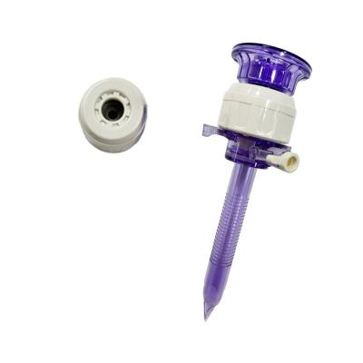 Cina Laparoscopic Disposable Bladeless Trocar Silicone Seal Set Trocar Catheter Thoracic Sterile Individual Pack in vendita