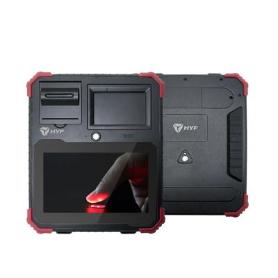 중국 생체 측정적인 옥타 442 지문 스캐너 군 급 태블릿 8 인치 Qual IP54 FAP60 판매용