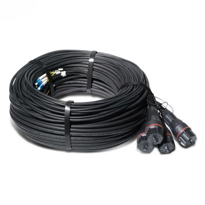 China Compatible Fullaxs IP67 Waterproof Optical LC to LC FTTA Patch Cord for sale