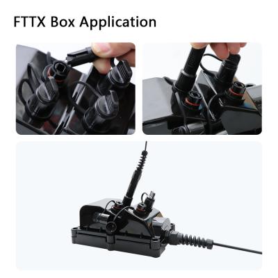 Chine Mini Sc IP68 imperméabilisent Kit Reinforced Waterproof Optical Connector pour Huawei à vendre