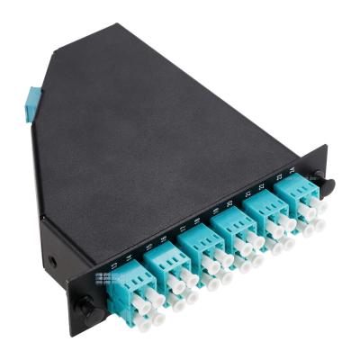 China High density 36 fiber cores LC MPO cassette box MTP module For MPO Patch Panel for sale