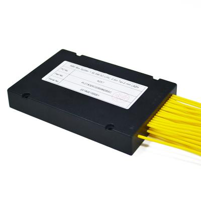 China 2.0mm ABS Module Optical Splitter 1x16 ABS Box PLC Splitter 1M SC/APC for sale