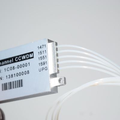 China Mini Box 8Ch CWDM Passive Mux Demux Module, 1270~1610nm Compact CWDM 8+1CH CCWDM With 1310nm Upgrade Port for sale