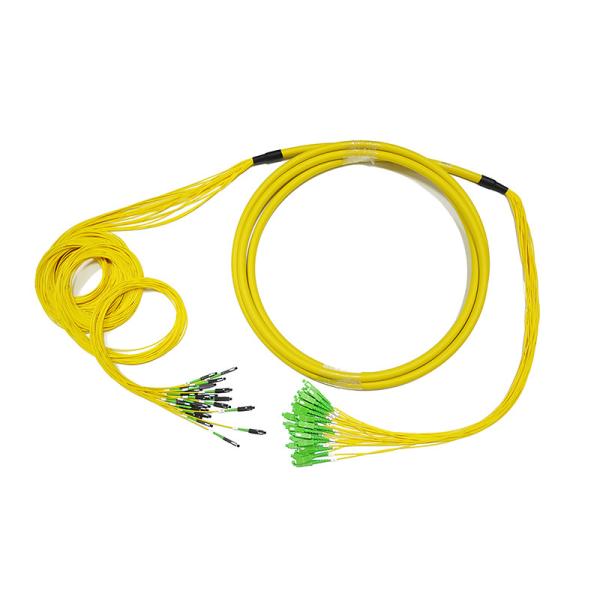 24 Fiber G657A1 pre-terminated MU to LC optical Patch Cord
