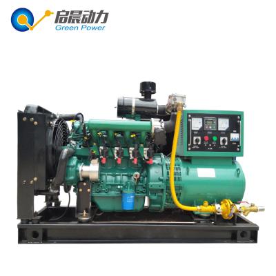 Biogas engine generator for cow farm power generating