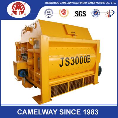 China High Technology Twin Shaft JS3000 Stationary Concrete Mixer 3000L Concrete Mixer 3000 Liter for sale