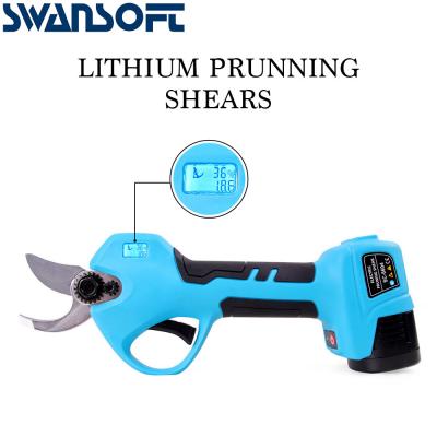 China Swansoft Cordless Pruning Shears Portable Electric Scissors For Pruning for sale