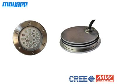 Cina L'alto potere 54w IP68 ha condotto il cambiamento subacqueo di colore di RGB delle luci dello stagno in vendita