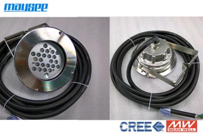 Cina 2600lm 72w IP68 impermeabilizzano le luci subacquee principali ¢182mmxH92mm dello stagno in vendita