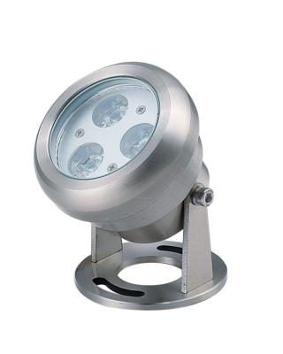China luz de la piscina del RGB LED del submarino de 3W con la vivienda de acero inoxidable del metal en venta