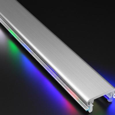 China MS-WW-FLD-A Aluminum LED Wall Profile with 2700K/ 3000K/ 4000K/ 5000K/ 6000K/ RGB Color Temperature for sale