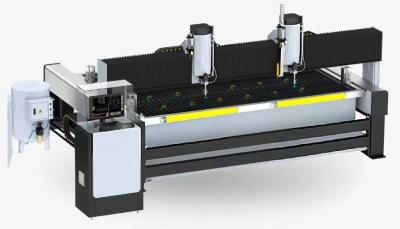 China High Precision 5 Axis Waterjet Cutter CNC With Motor & Pump 0.1mm Accuracy for sale