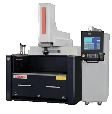 China CNC Electric Spark Forming Machine Bull Head Type 50A High Precision With Automatic Wire Feeding for sale