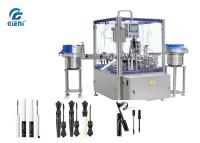 China Piston Type Mascara Filling Machine PLC Control , GMP Standard for sale