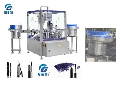 China Automatic Mascara Filling Machine AC220V SUS304 With Vibration Table for sale