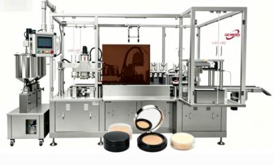 China Intelligent Pressure Detection Cushion Filling Machine with Reverse Ring Pressing System for High Speed 48PCS/Min Compact Production for sale