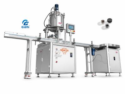 China EGR-6H-HF 6-Nozzle Automatic Servo Drive Hot Filling Machine for 23ml Lip Balm Tubes 80 Tubes/Min Touch Screen PLC for sale