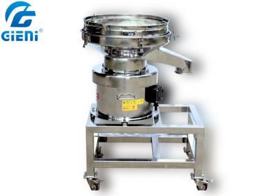 China Cosmetic Eyeshadow Powder Sieving Machine With 120 Mesh High Efficiency for sale