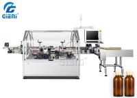 China GMJ-308 Automatic Double Head Rotary Labeling Machine for Glass Bottles - 400/min Speed, ±0.5mm Precision for sale
