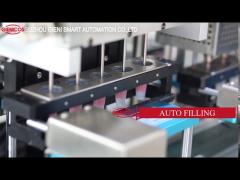 5 pijpen volledig Silicone de Kosmetische het Vullen Vormende Machine van de Machinelippenstift met Koeltunnel