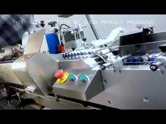 Cosmetic Horizontal Round Bottle Labeling Machine 600/Min For Lip Balm