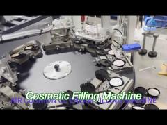 double colors cc cream filling machine, 4nozzle air cushion filler