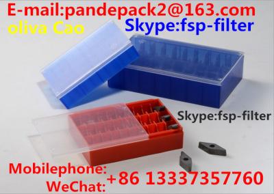 China Sell Cemented Carbide Insert Plastic Box/Package/Cutting Tool Box/Package/Pack/Tool Pack/Box/Package for sale