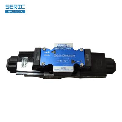 China DSG-01 Solenoid Operated Directional Valve for Industrial Machinery High Performance for sale