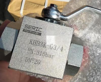 China KHB-3/4 High Pressure Ball Valve Hydraulic Directional Control Valve Actuator for sale