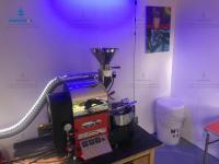 China Precision PKF-200KG Industrial Coffee Bean Roaster 200-230kg Batch Hot Air 380V for sale