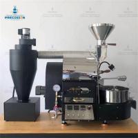 China Precision 1kg Coffee Roaster Machine 200-1500g Batch 0-300C Adjustable Temperature for sale