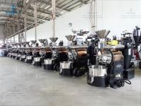 China Precision 1kg Coffee Roaster Machine 200-1500g Batch 0-300C Adjustable Temperature for sale