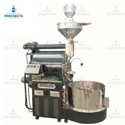 China Bateria de aço inoxidável profissional de grelhador elétrico de grãos de café com design elegante à venda