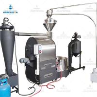 China Precision PKF-120KG Commercial Coffee Roaster 60-70kg Batch 280kg/h for sale