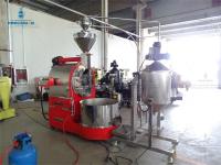 China Precision PKF-200KG Commercial Coffee Bean Roaster 200-230kg Batch Hot Air for sale
