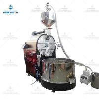 China Precision 1kg Automatic Coffee Drum Roaster LPG Natural Gas 56 Programmable Profiles for sale