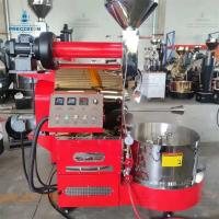 China 6kg Automatic Coffee Roaster with Adjustable Temperature Gas Powered 12-15 Min Roasting Time for sale
