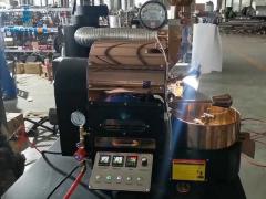 Roaster de café de 1 kg de doble capa de acero inoxidable Roaster de café pequeño
