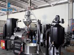 Commercial Automatic Coffee Bean Roaster Machine For Large Scale Production