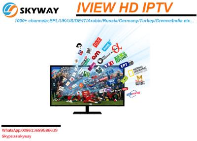 China popular sports and cinema greek vip channels Iview hd iptv 1 year subscription with 1000 live Channels and 1000 VOD for sale