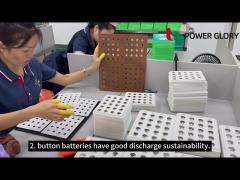 Why button batteries are often used in smart electronic products?