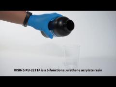 Acrilato liquido dell'uretano della resina acrilica dell'uretano alifatico bifunzionale