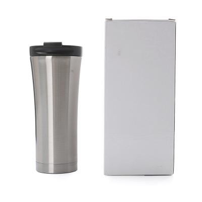 China copo isolado da caneca do carro do café do curso de Double Walled Stainless da secadora de roupa 17oz vácuo magro reto clássico de aço magro à venda