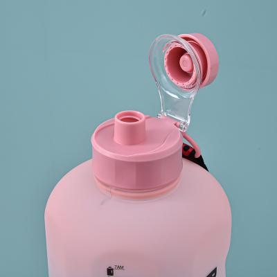 Cina Bottiglia di acqua bevente diretta libera elegante di Bpa di grande capacità di gallone di colore di pendenza in vendita