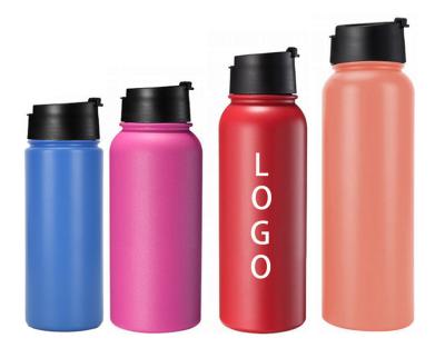 Cina Boccetta di vuoto su misura del termos dell'acciaio inossidabile della parete di Logo Multiple Lid Options Double in vendita