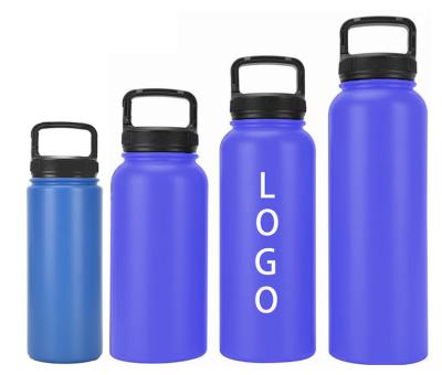 Cina Boccetta di vuoto su misura del termos dell'acciaio inossidabile della parete di Logo Multiple Lid Options Double in vendita